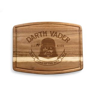 Picnic Time Star Wars Darth Vader Ovale Akazien-Schneidebrett, Servierbrett, Charcuterie Board (Akazienholz)