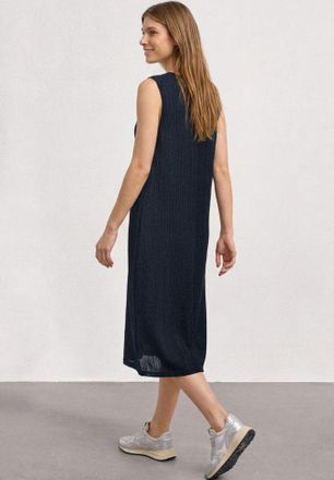 Street One Midikleid mit Rundhalsausschnitt