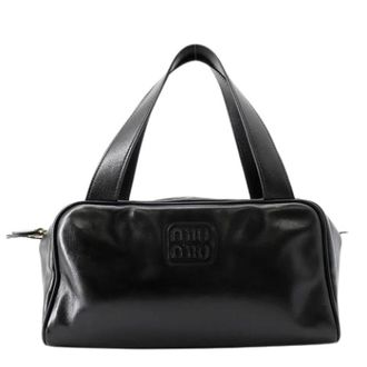 Miu Miu Pre-owned Cuir sacs-main - Femme - Pre-owned - Noir - Taille: ONE Size