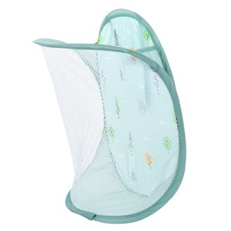 FOMIYES W&auml;schesack Faltbar 16X11X7 Zoll H&auml;ngend f&uuml;r Badezimmer und Wohnmobil aus Elastischem Netz zur Aufbewahrung von Schmutziger W&auml;sche und Haushaltsgegenst