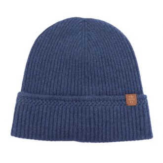 Eleventy Gerippte Beanie - - Accessories - Herren - Blau - ONE SIZE