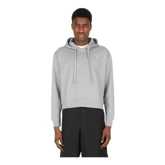 More Joy Cropped Kapuzenpullover - - Sweatshirts & Hoodies - Herren - Grau - XS