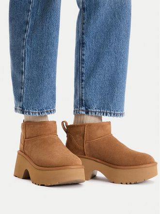 UGG Schneeschuhe W Classic Ultra Mini Heights 1158311 Braun