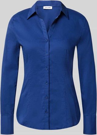 More & More Hemdbluse aus Baumwoll-Mix