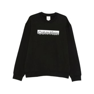 Calvin Klein Homme, Sweatshirts et sweats &agrave; capuche, Noir, Taille: M Lv04Lf231G SweaT-shirt