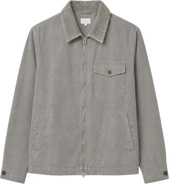 Hartford Homme, Vestes, Gris, Taille: M Bomber Jacket