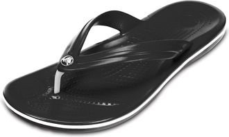 Crocs Unisex Erwachsene Crocband Flip Flip, Black, 36/37 EU
