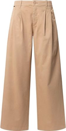 Pepe Jeans London Damen Goa Hose, Braun (helles Biscuit Beige), S