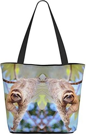 AOOEDM Sac &agrave; provisions pour femme paresseux 33 x 27,9 x 17,8 cm. Le cadeau parfait pour la Saint-Valentin. Cest de la Saint-Valentin pour maman, fille, &eacute;pou