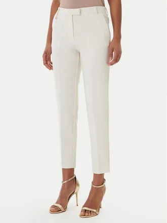 Fracomina Stoffhose FR26SV4002W42901 Creme Slim Fit