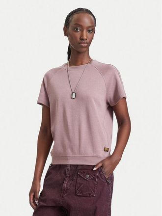 G-Star T-Shirt Raglan D24512-D976 Rosa Regular Fit