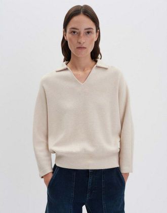 someday Sweatshirt Ulica weite Passform, Batwing Fit, M&eacute;lange-Effekt