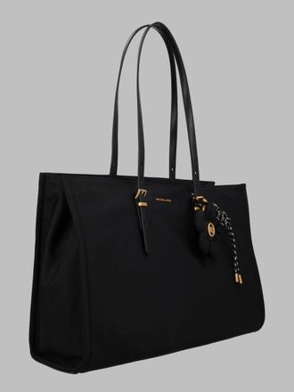 Michael Michael Kors Womens Shoulder Bag Zadie Black Nylon Recycled