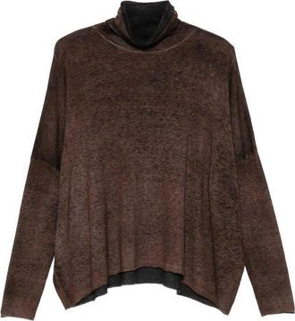 Avant Toi Rollkragenpullover - Braun