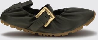 Balmain Ballerine Femme couleur Olive