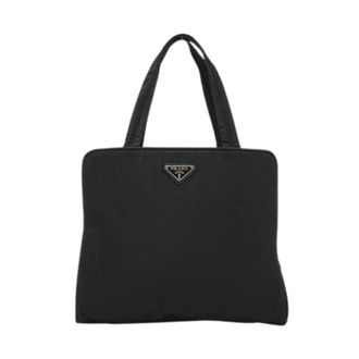 Prada Pre-owned Tessuto Small Tote Bag - - Pre-owned - Damen - Schwarzk - ONE SIZE