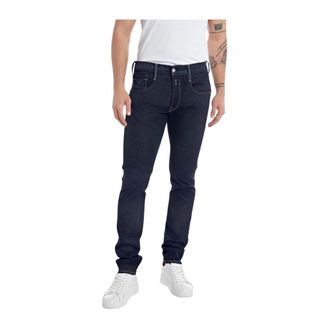 Replay Dunkelblaue Slim Fit Jeans - - Jeans - Herren - Blau - W34 L32