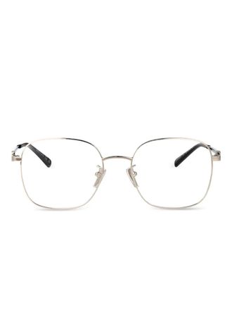 Gucci lunettes de vue rectangulaires - Argent