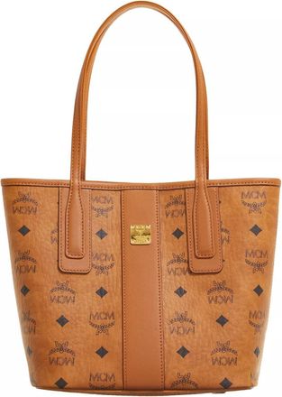 MCM Shopper - Liz Vi Shopper Mni Co, One Size - Gr. unisize - in Cognacbraun - für Damen
