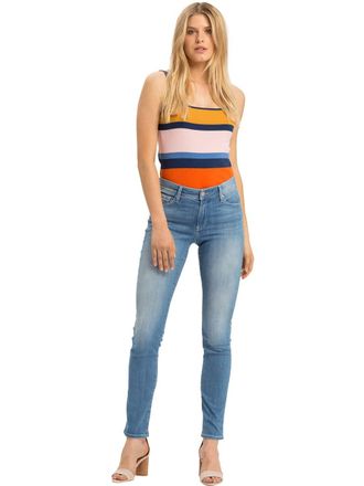 Cross Jeans Damen Jeans Anya - Slim Fit - Blau - Light Blue W26-W36 Stretch Baumwolle, Gr&ouml;&szlig;e:31W / 30L, Farbvariante:Light Blue 163