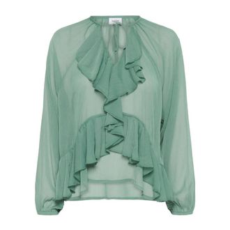 Saint Tropez JacelynSZ Bluse - - Blouses & Shirts - Damen - Gr&uuml;n - L