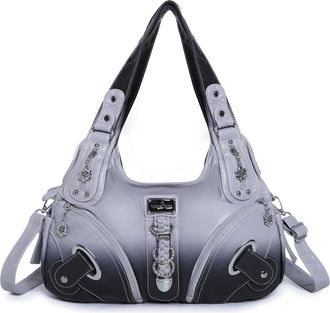 Angel Kiss Hobo-Geldbeutel und Handtaschen f&uuml;r Damen, Satchel-Handtasche, gro&szlig;e Damenhandtasche f&uuml;r den t&auml;glichen Gebrauch, Schultertasche, Large