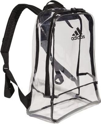 adidas Sac &agrave; Dos, Transparent/Noir, Taille Unique Mixte