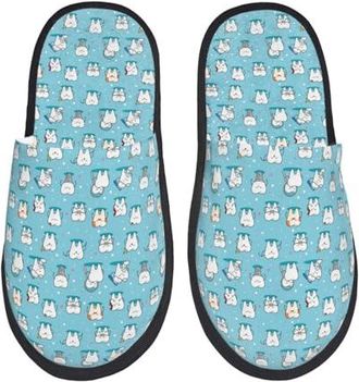 Generic Dents De Dessin Anim&eacute; Femme Homme Chaussures De Maison Chaud Pantoufles Doux Chaussons Pour Ext&eacute;rieur Int&eacute;rieur Hiver L