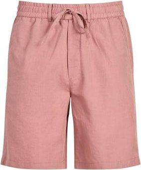 Minimum Short droit en lin et coton