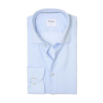 Fakts Homme, Chemises, Bleu, Taille: 2XL 9041 Shirt Slim Fit