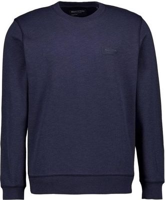 Marc O'Polo Herren Sweatshirt blau unifarben