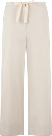 Max Mara Femme, Pantalons, Beige, Taille: 36 FR Pantalons