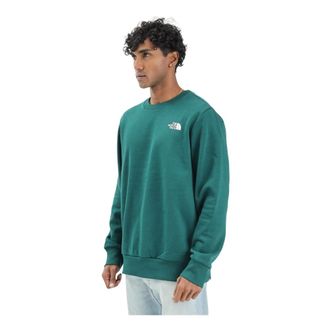 The North Face Homme, Sweatshirts et sweats &agrave; capuche, Vert, Taille: L Simple Dome Crew
