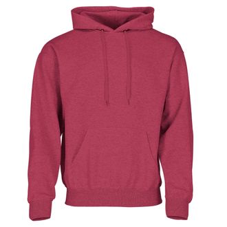 Fruit Of The Loom Classic Hooded Sweat Unisex Kapuzenpullover NEU, Farbe:Vintage rot meliert, Gr&ouml;&szlig;e:2XL