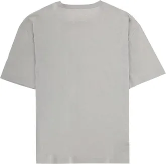 Maison Margiela Printed Cotton T-Shirt - Gray
