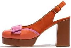 FLY London Femme EVAH243FLY Pumps, Orange/Pink, 41 EU