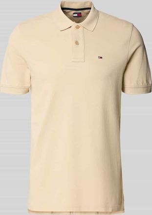 Tommy Jeans Regular Fit Poloshirt aus reiner Baumwolle