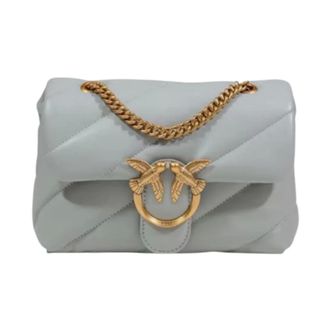 Pinko Pinko, Femme, Sacs, Gris, Taille: ONE Size Love Puff Mini