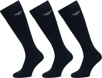 Emporio Armani Lange Socken EM000556 AF14446 MB082 Dunkelblau