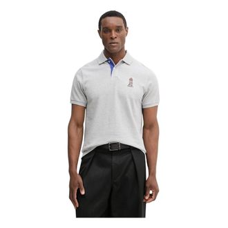 Hackett Heritage Harry Polo - - Tops - Herren - Grau - M