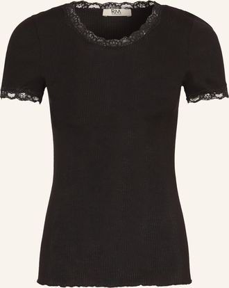 Rosemunde T-Shirt Rmwbalta Mit Spitze schwarz