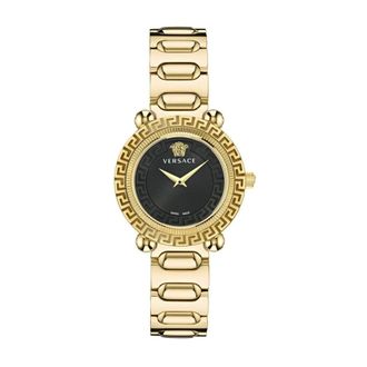 Versace Femme, Accessoires, Jaune, Taille: ONE Size Montre Greca Twist