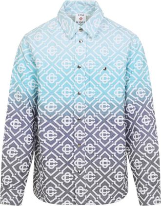 Casablanca Femme, Blouses et Chemises, Multicolore, Taille: 40 FR Monogram Jacket
