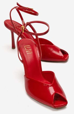 Prologue Slate Kn&ouml;chelriemen Stiletto Pumps