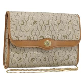 Dior Pre-owned Vintage Schultertasche - - Pre-owned - Damen - Beige - ONE SIZE