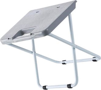 IFUNDOM Tragbarer Faltbarer Hocker aus Robustem PP und Metall rutschfest Leicht Klappbar für Camping Angeln Garten Bad und Zuhause Belastbar und Einfach zu Tr