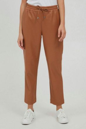 Oxmo Jogginghose OXPaulia Damen Kunstleder Hose /Joggpants