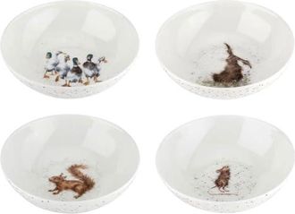 Portmeirion Home & Gifts WN4078-XB Lot de 4 bols multicolores 150 mm