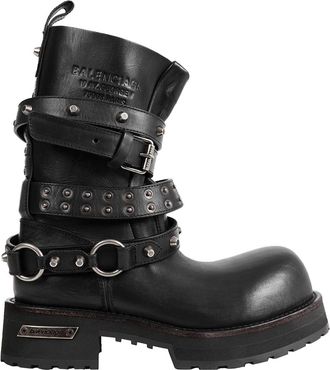 Balenciaga Venom City Leather Boots