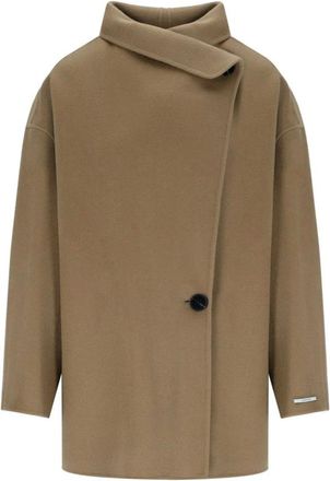 Marella Manteau court Ultimo - Femme - Manteaux - Beige - Taille: 36 FR